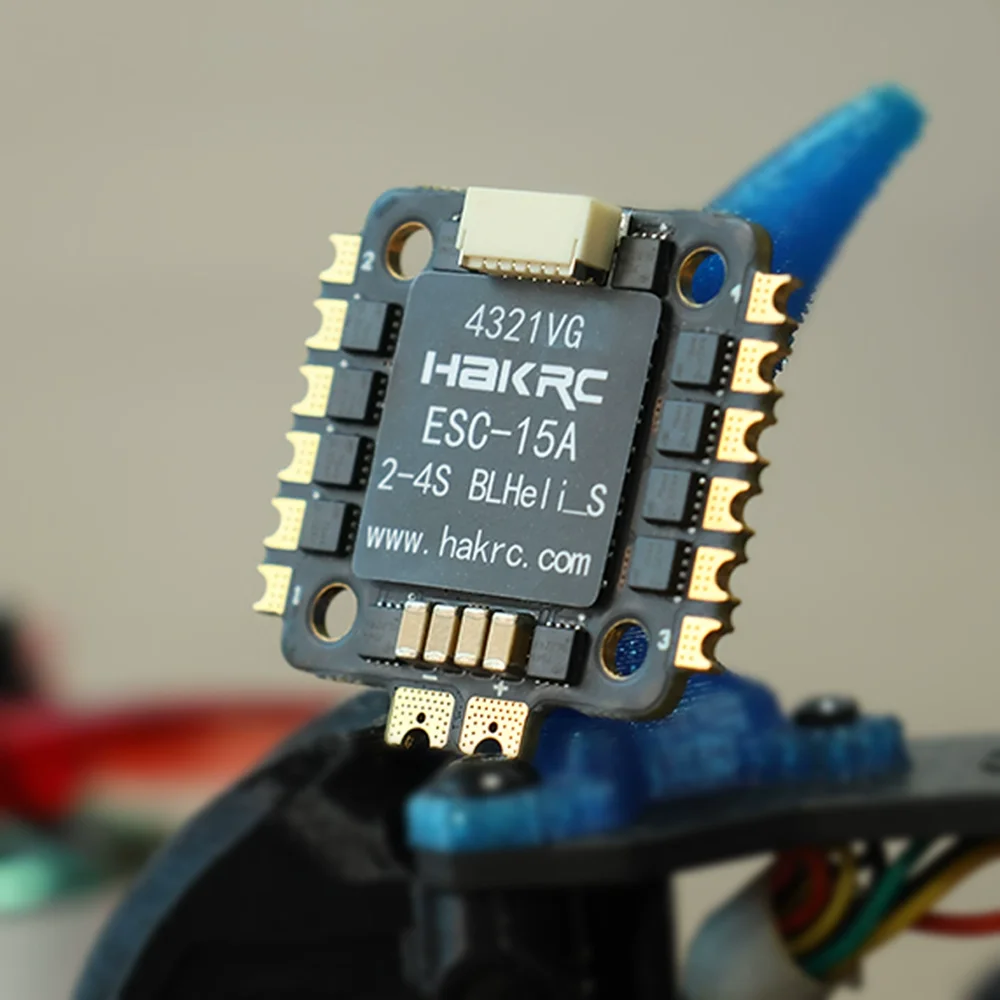 HAKRC 15A 25A 4-in-1 mini ESC supports 2-5S, suitable for RC remote ...