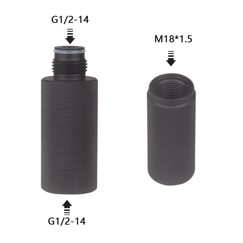 New PCP SodaStream Valvula Reguladora Adapter Convert G1/2-14 Paintball ...