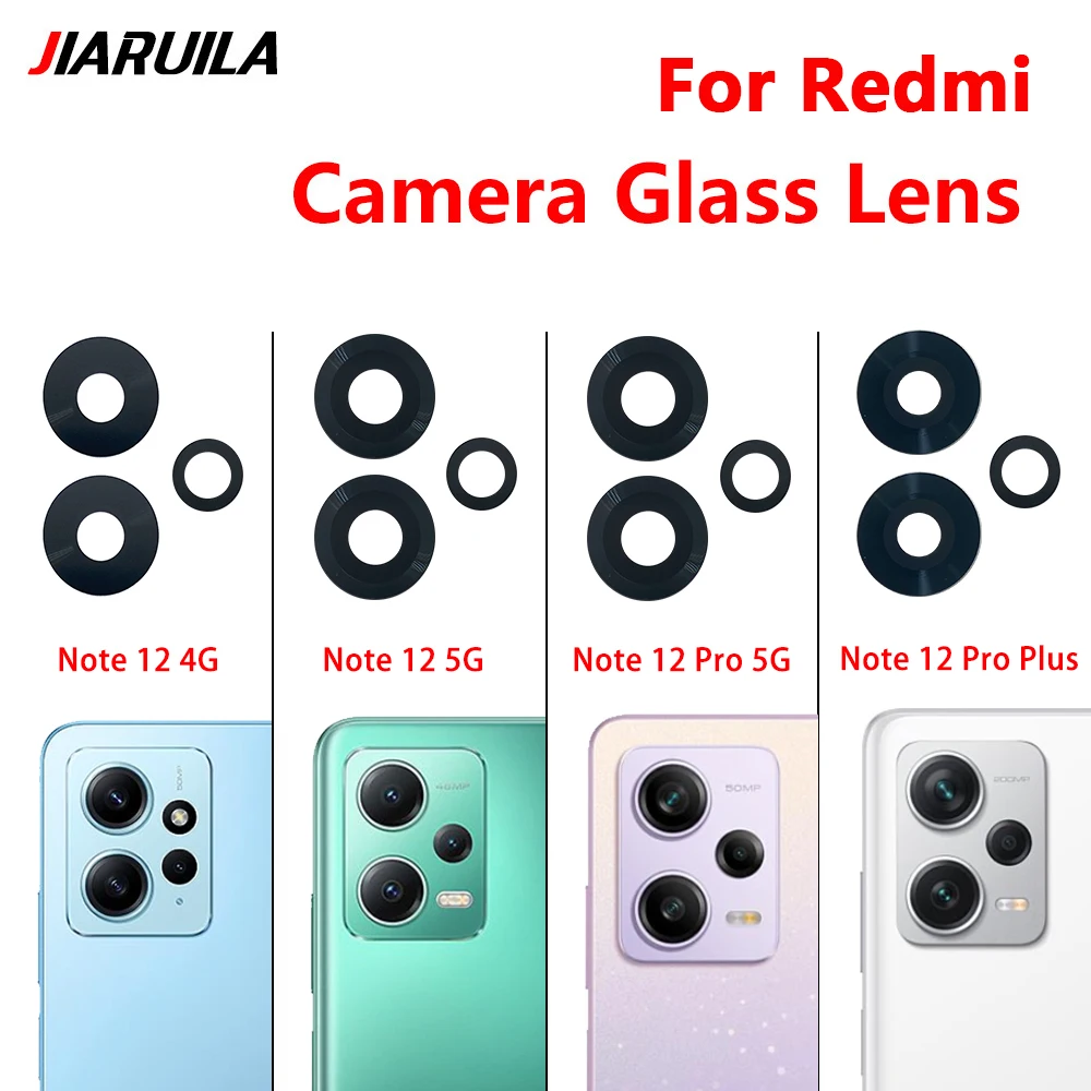 For-Redmi-Note-12-Pro-Plus-Rear-Back-Camera-Glass-Lens-For-Xiaomi-Redmi ...