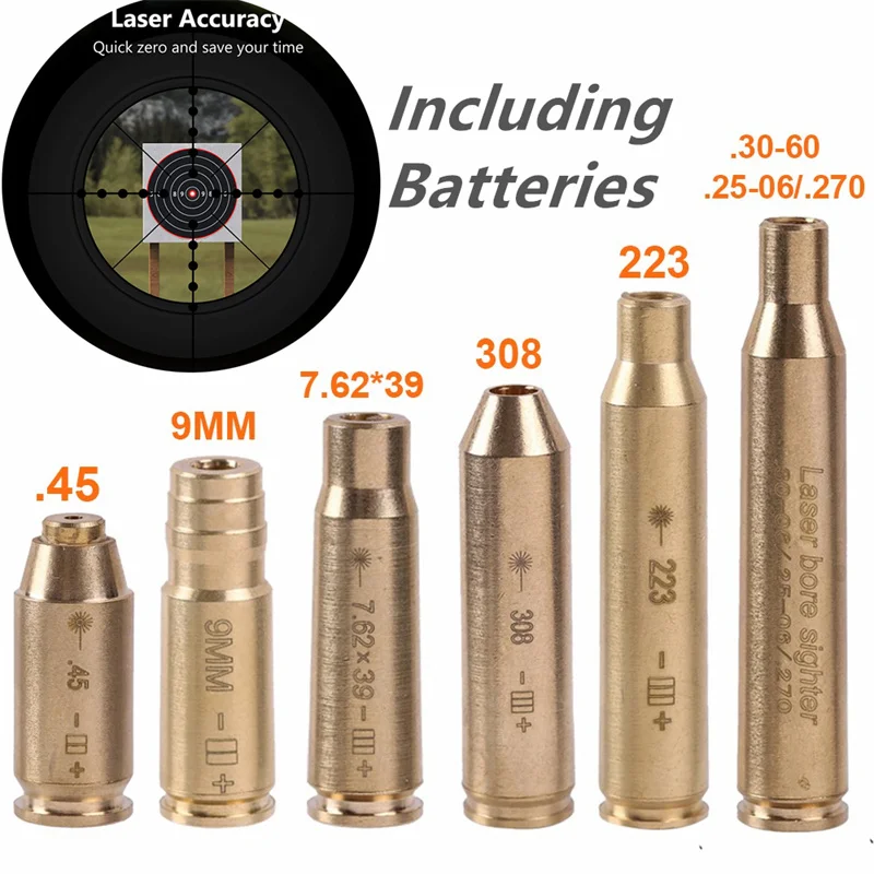 Calibre de bala de entrenamiento táctico láser rojo, calibre 223/9mm ...