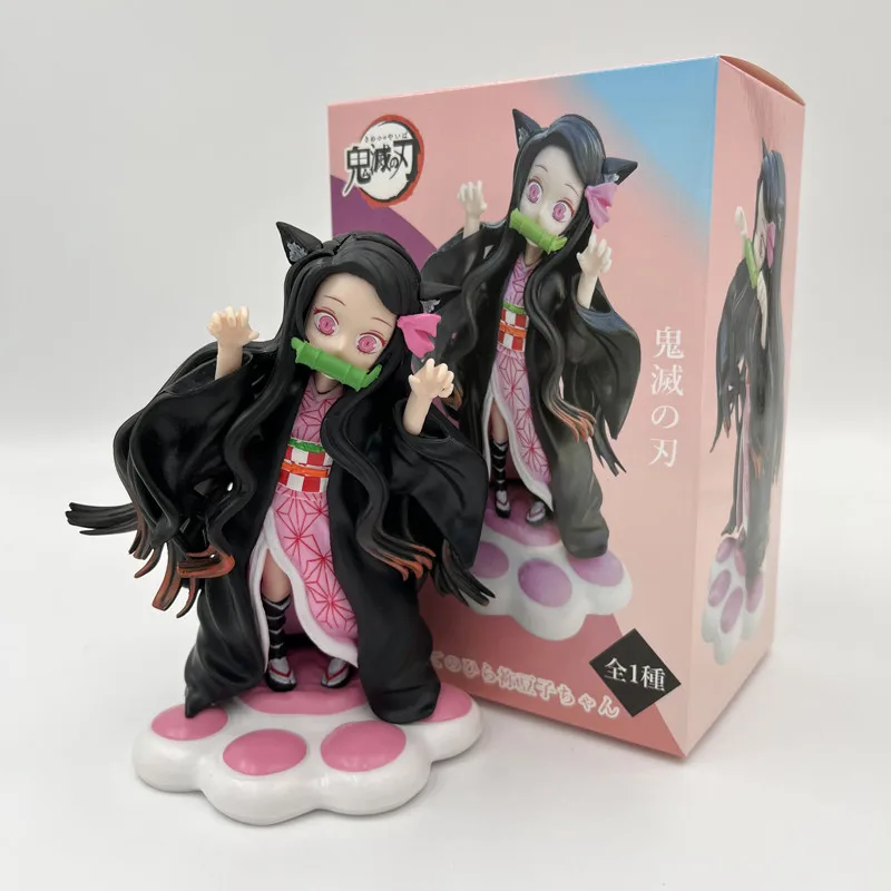 15cm Demon Slayer Kamado Nezuko Anime Figure PVC Statue Dolls Model ...