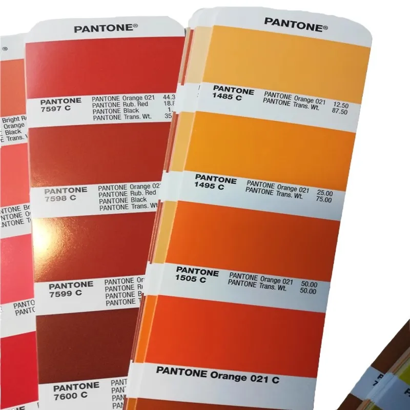 Pantone Color Chart Orange
