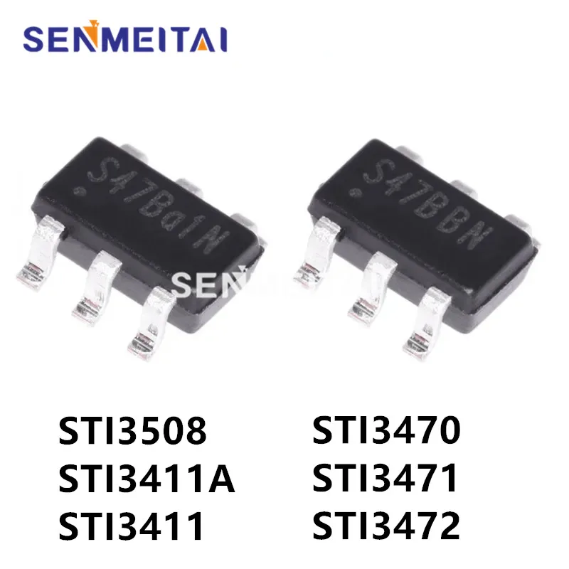 SOT23-6-SOT23-5-IC-STI3470-S47B-3470-S47B-STI3471-STI3472-STI3508 ...