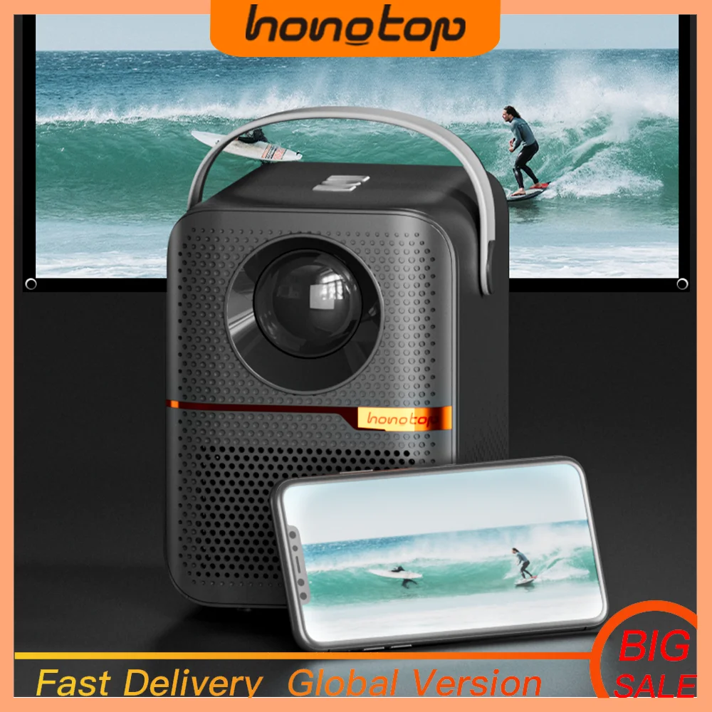 HONGTOP-proyector-inteligente-P10-dispositivo-port-til-con-enfoque-el ...