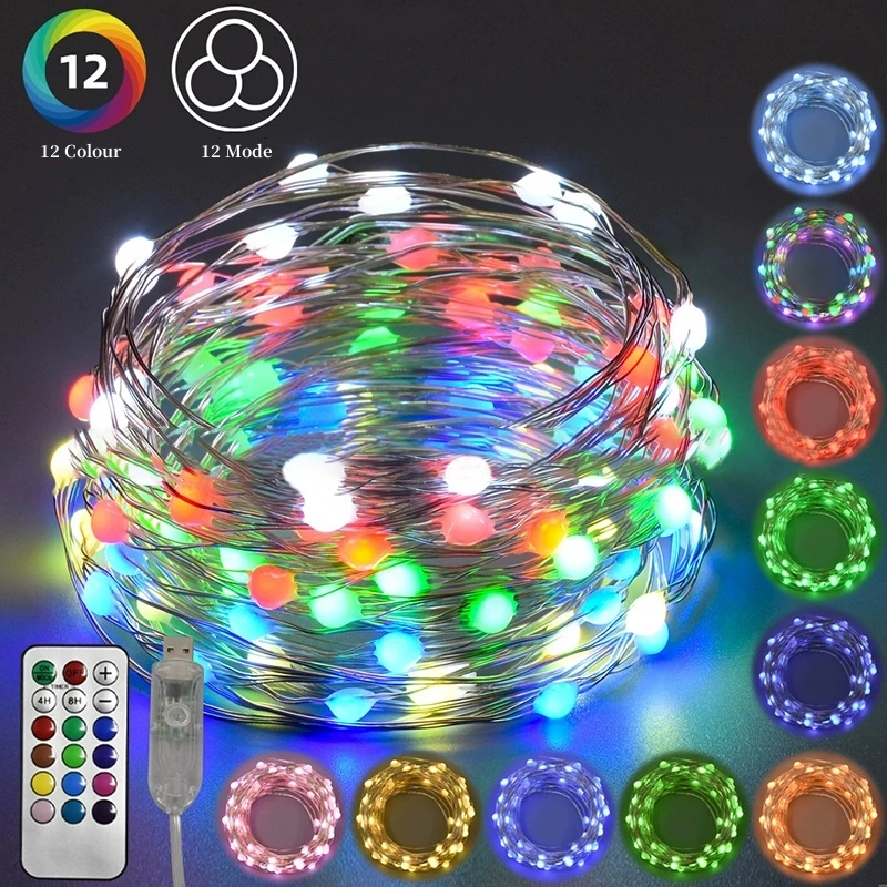 10M-20M-USB-LED-String-WS2812B-RGB-Dream-Color-Addressable-Individually ...