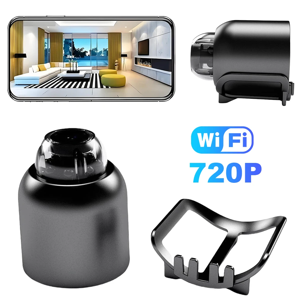 3-1PC 720P HD Security Video Camera Motion Detection Portable Wireless ...