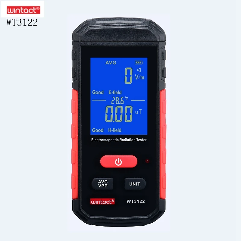 Electromagnetic-Radiation-Tester-Electric-Magnetic-Field-Radio-Detector ...