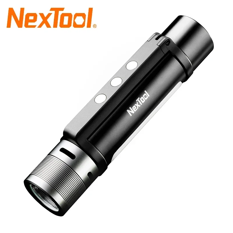 NexTool-Outdoor-6-in-1-Flashlight-Zoomable-LED-Ultra-Bright-Torch-1000LM-Dual-light-Magnetic ...