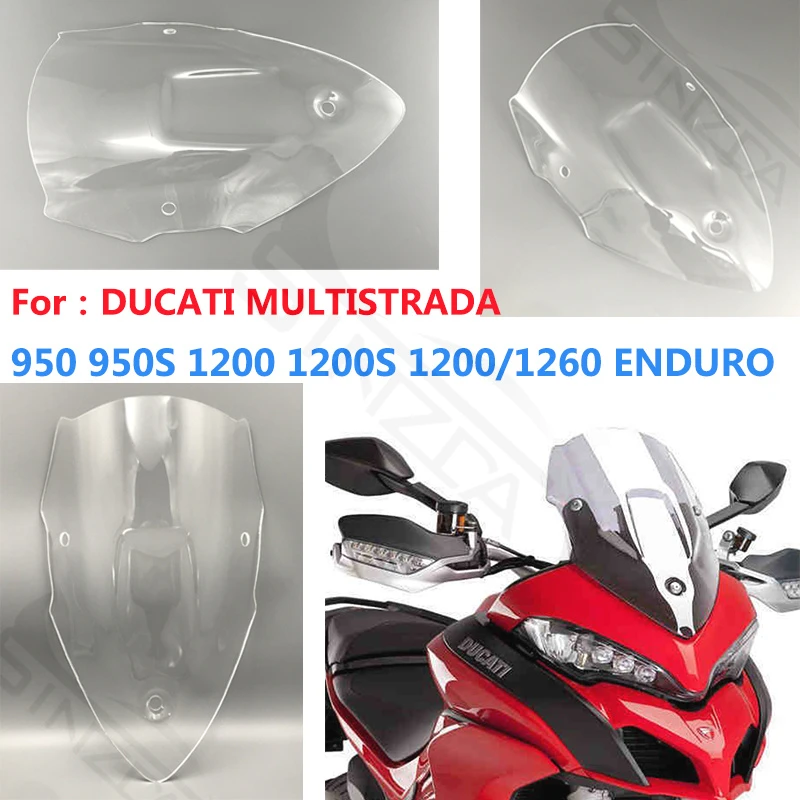 Ducati 1200 Multistrada Enduro | Ducati Multistrada Windshield - Ducati ...