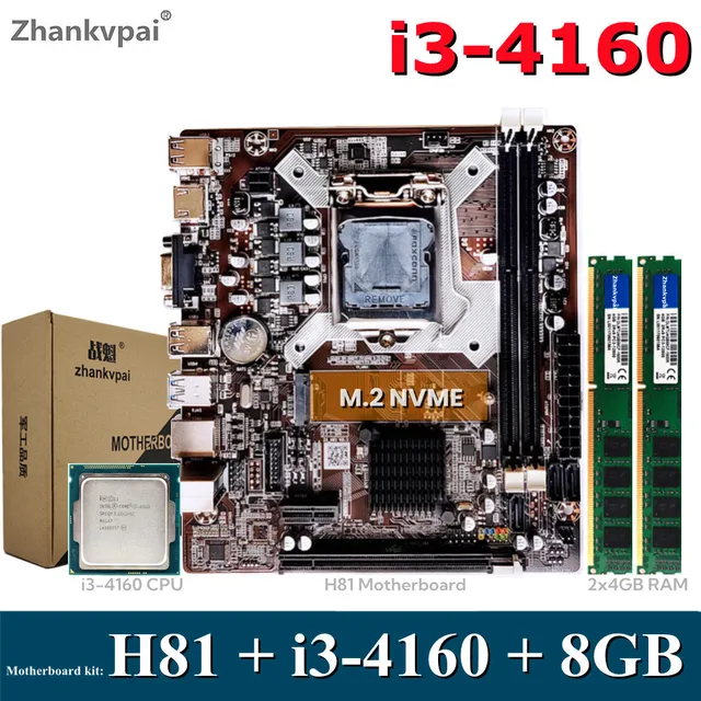 Am5 Motherboard Intel Lga 1200 Motherboard H81M Computer Motherboard M ...