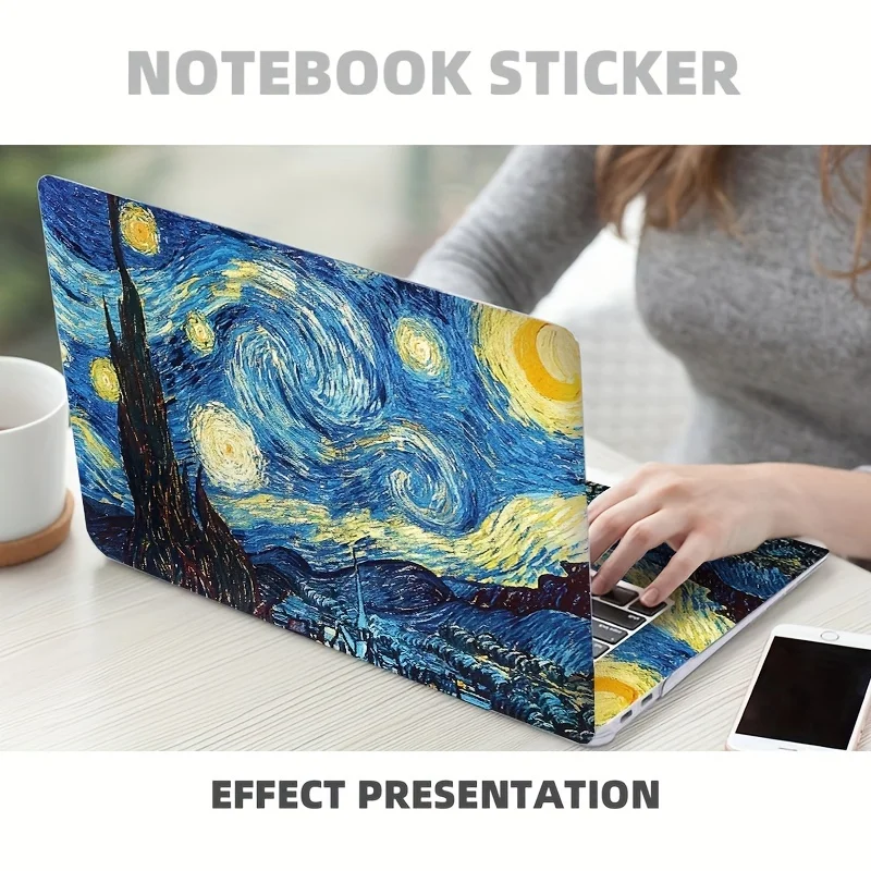 15 15.6-Inch Notebook Skin Sticker Cover Art Scratchproof Anti-Slip ...