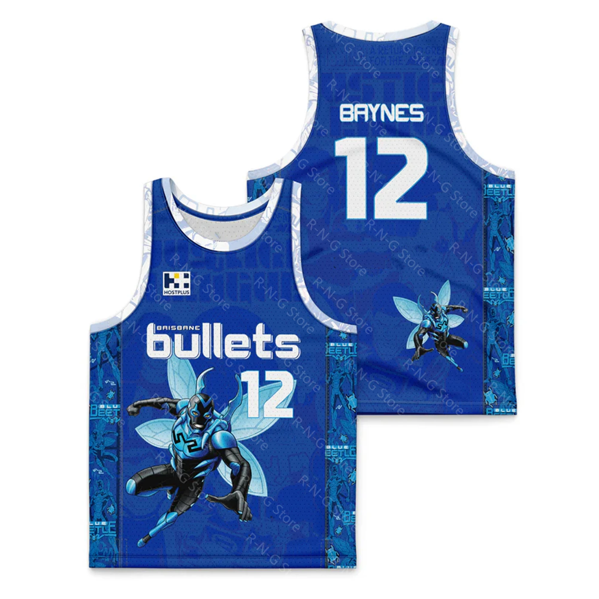 24-Cartoon-Fashion-printing-Basketball-Training-Unisex-Swingman-Player ...
