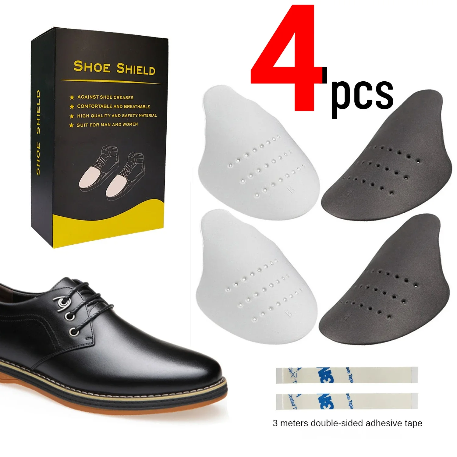 4-2Pcs-Shoe-Shield-Sneakers-Anti-Crease-Wrinkled-Fold-Shoes-Stretcher ...