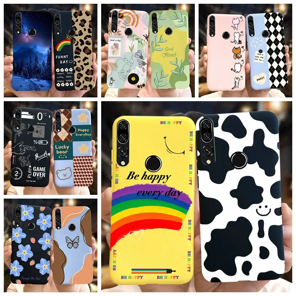 For Huawei Y9 Prime 2019 Case STK-L21 STK-L22 STK-LX3 Silicone Cover ...