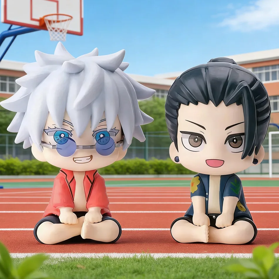10CM Jujutsu Kaisen Satoru Gojo Suguru Geto Q Version Summer Outfit ...