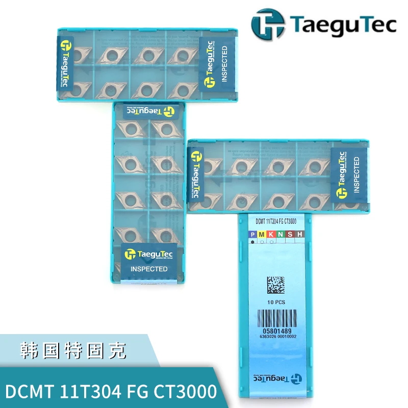 TaeguTec-DCMT11T304-FG-DCMT11T308-FG-CT3000-DCMT11T304-FG-PV3010 ...