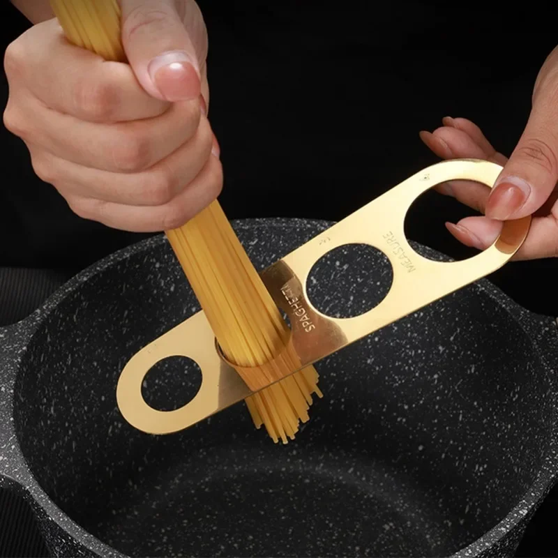 Stainless Steel Pasta Ruler Measuring Tool Serving Portion Creative ...