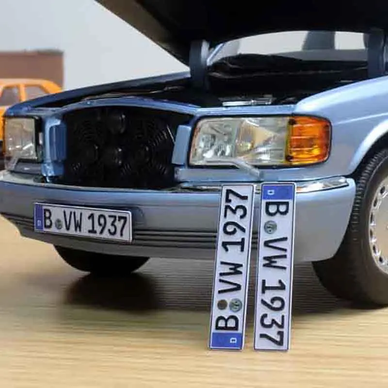 Exclusive-customized-model-license-plate-1-18-exquisite-lovely-metal ...
