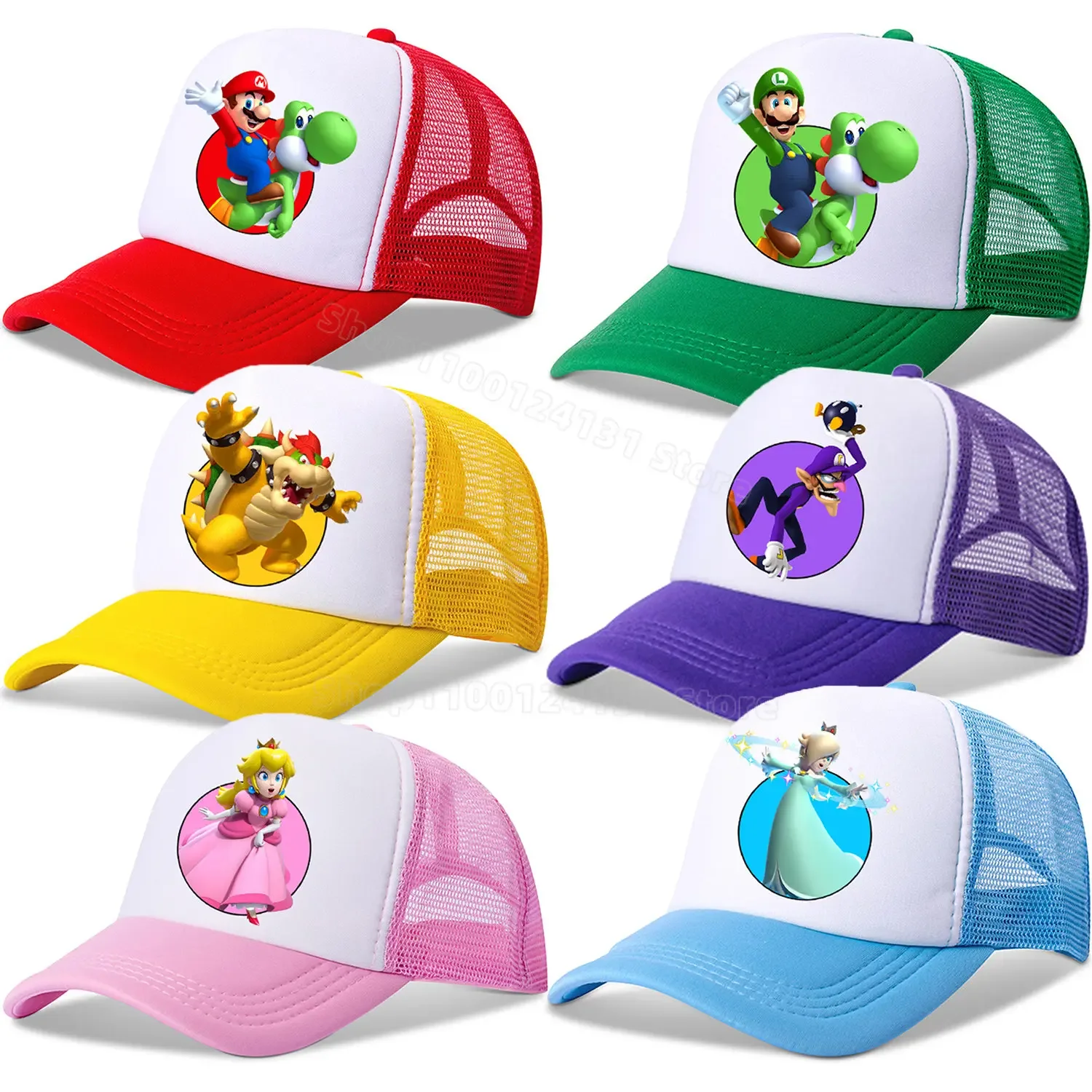 Super-Mario-Bros-Baseball-Cap-for-Kid-Sun-Caps-for-Men-Women-Game ...