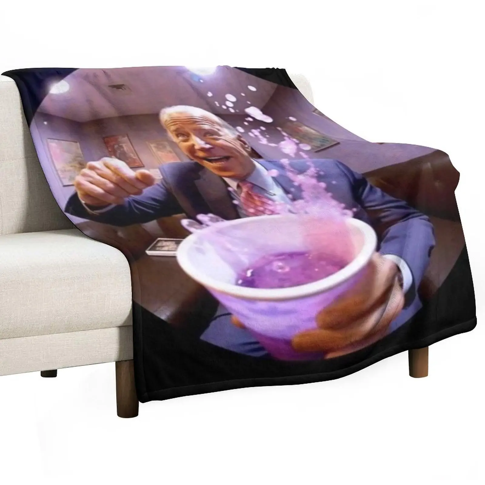 joe-biden-sippin-lean-Throw-Blanket-Flannels-Blankets-For-Sofas ...