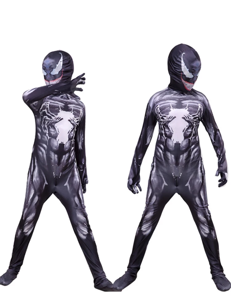 Costume-Cosplay-New-Venom-2-Red-Venom-Jumpsuit-Tights-SpiderMan-Hero ...
