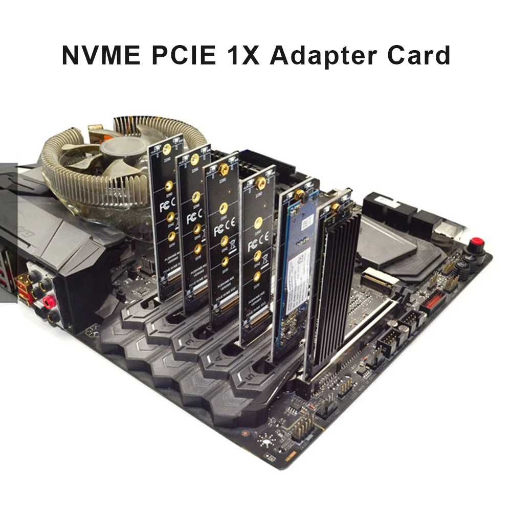 Pcie-m2アダプター,nvme ssd pci-e m,キーコネクタ,2230/2242/2260/2280と互換性があります