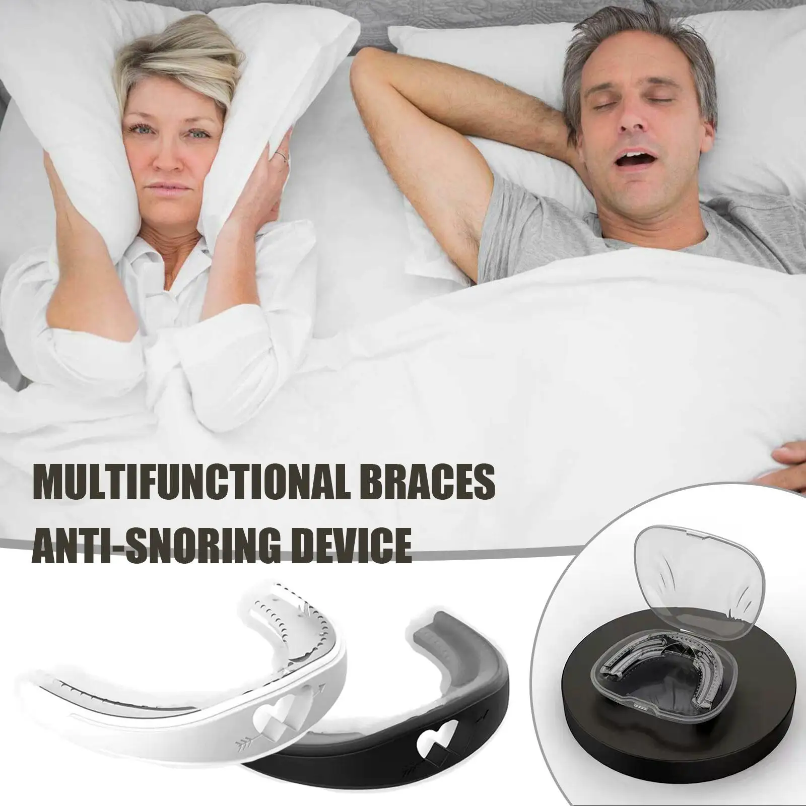 Anti-snoring-Mouth-Guard-Bruxism-Mouthguard-Snore-Braces-Apnea-Guard ...
