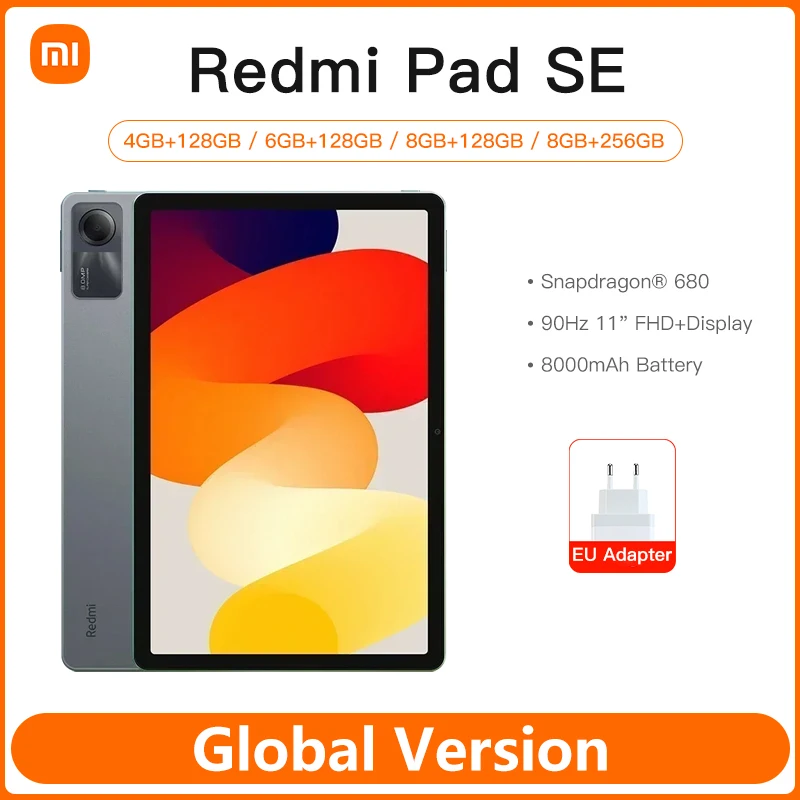 New-Global-Version-Xiaomi-Redmi-Pad-SE-Mi-Tablets-11-FHD-90Hz-Display ...