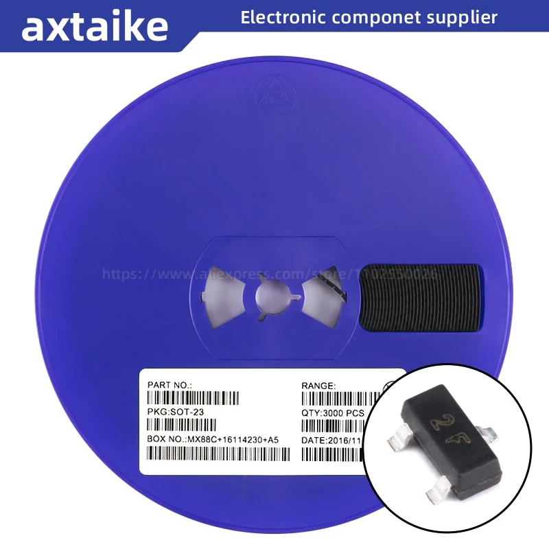 3000PCS MMBT2222A MMBT2907A 2N2222A 2N2907A 1P 2F SOT23 SMD Transistors ...