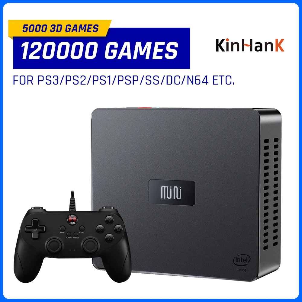 Beelink Super Console X Mini KinHank Retro Video Game Console with 85 ...