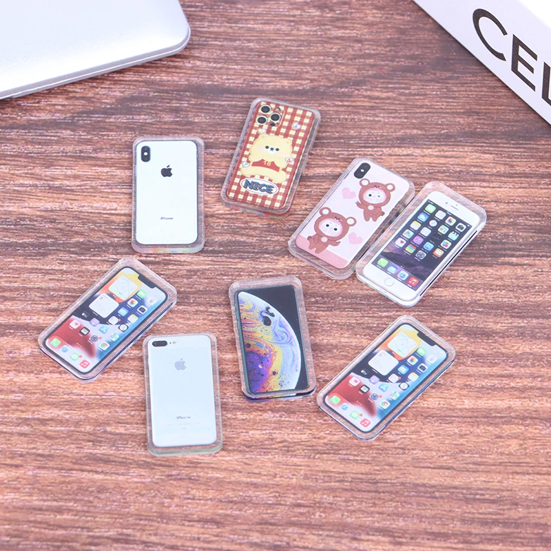 1Pc-1-12-Dollhouse-Miniature-Mobile-Phone-Model-Desktop-Ornament-Living ...