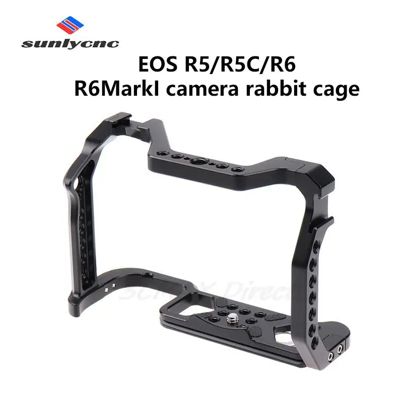 Gaiola completa da câmera de sunlycnc r6ii/r5/r6/r5c para câmeras de ...