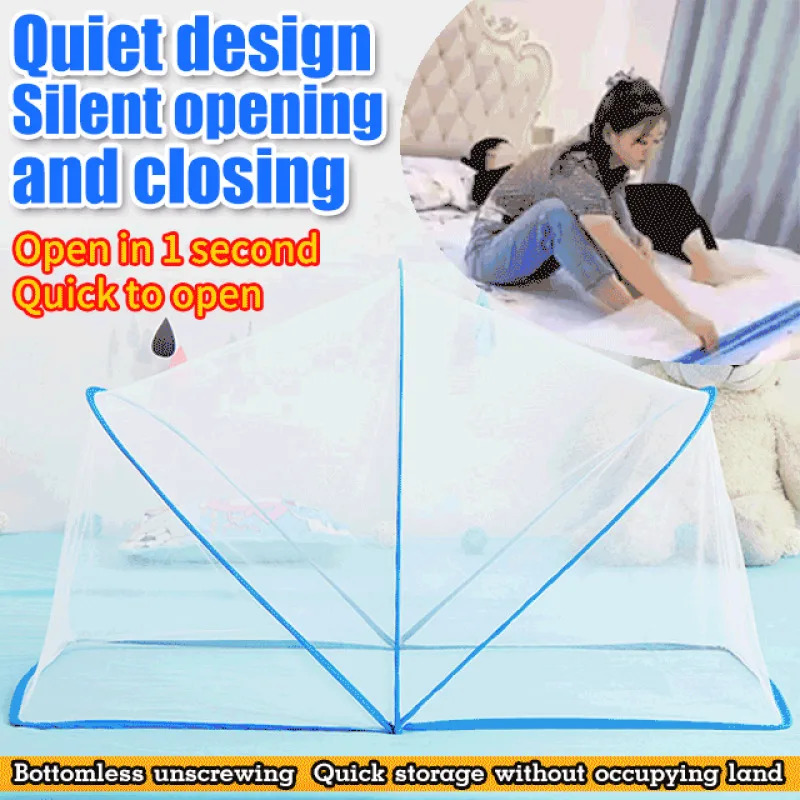 Portable-Adult-Mosquito-Net-Folding-Mosquito-Net-Portable-Adult-Student ...