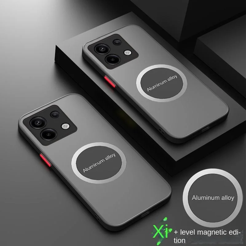 For-Xiaomi-Redmi-Note-13-Pro-Case-Hard-PC-Transparent-Magnetic ...