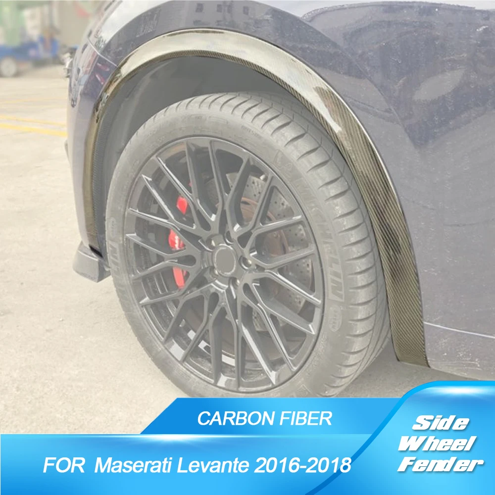 Carbon-Fiber-Wheel-Arch-For-Maserati-Levante-2016-2018-Base-Sport-S ...