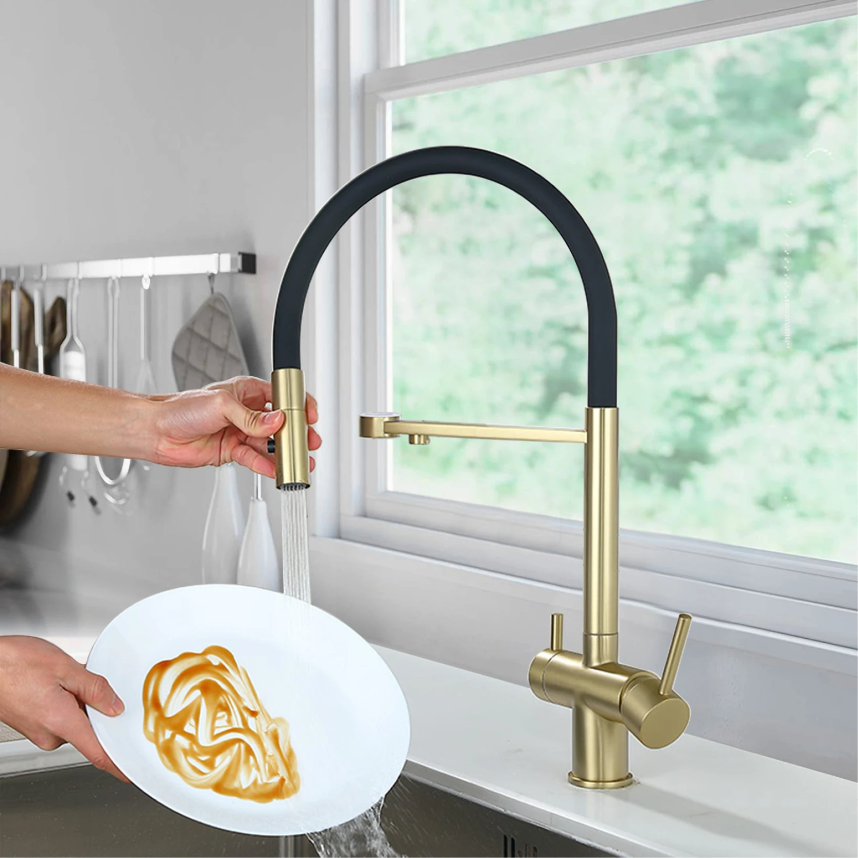 Gold Drinking Water