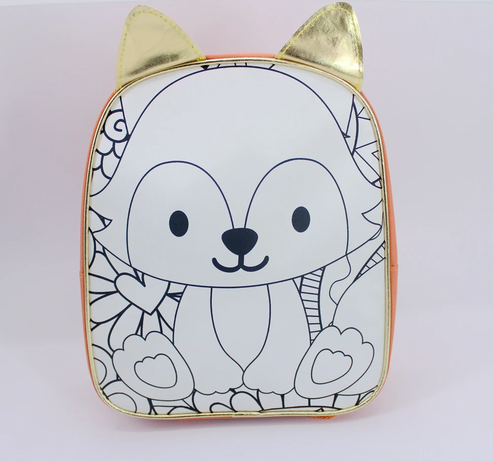 Kindergarten-Children-Cartoon-School-Bag-DIY-Interactive-Creative ...