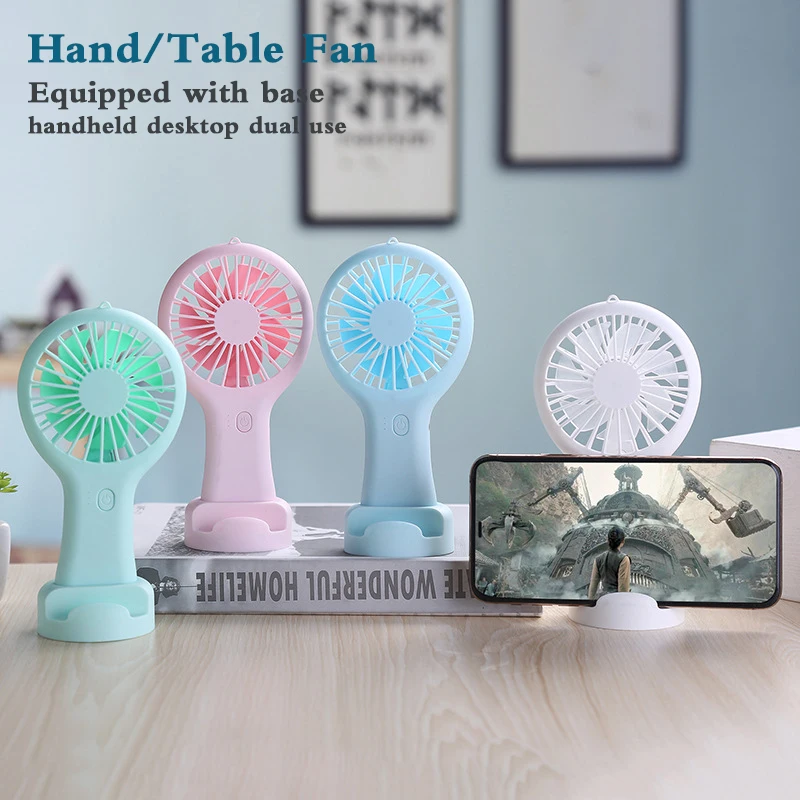 Portable Hand Fan Rechargeable Cooling Mini Usb Fan Hany Lady Children ...