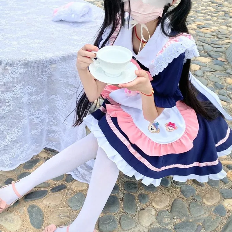 Blue Maid Cafe Outfits