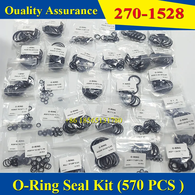 270-1258-2701528-O-ring-Seal-Kit-for-Caterpillar-Excavator-O-Ring ...