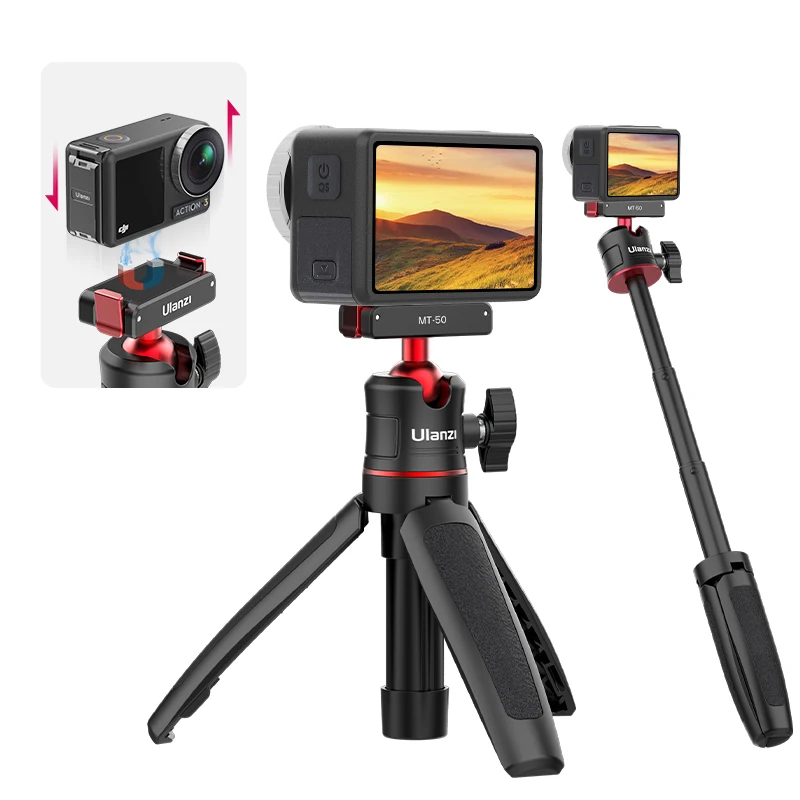 Ulanzi-MT-50-Magnetic-Quick-Release-Tripod-for-DJI-Osmo-Action-3 ...