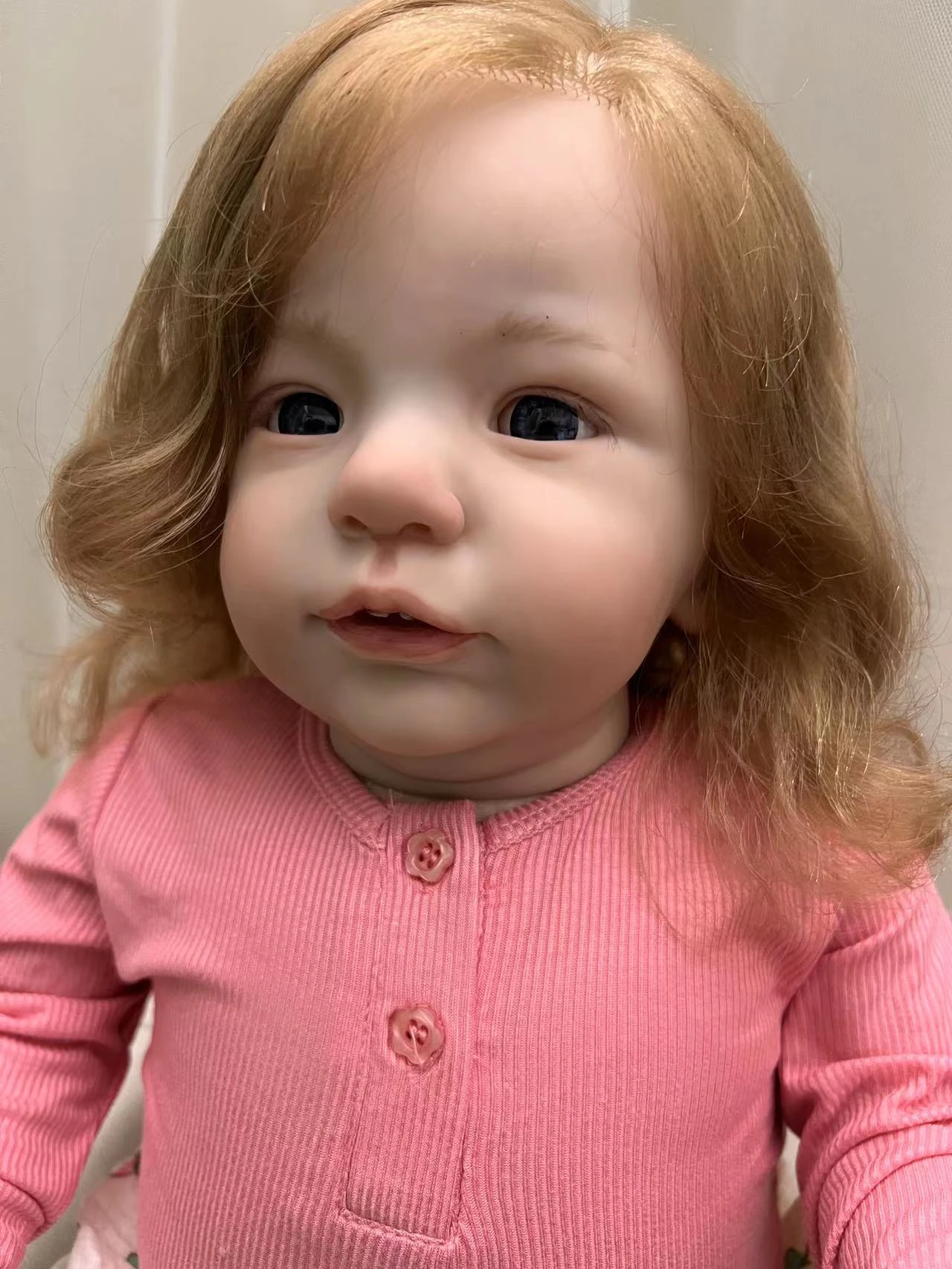 FBBD 72CM Real Photos Bebe Reborn Vito With Hand-Rooted Hair Standing ...