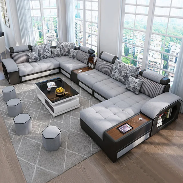Modern L-Shaped 3-Seater Sofa: Premium Luxury Corner Design | Perfect ...