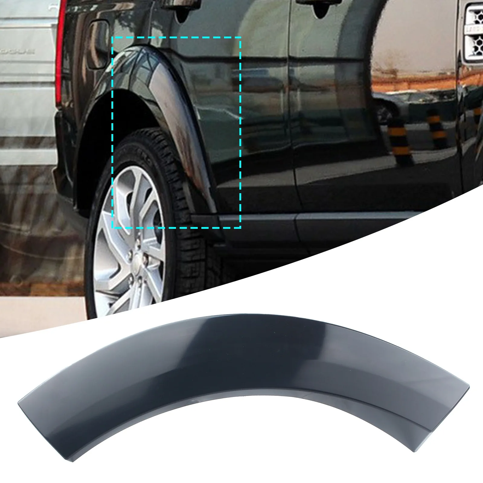 Car Rear Left Fender Flare Wheel Arch Moulding For Land Rover LR4 ...