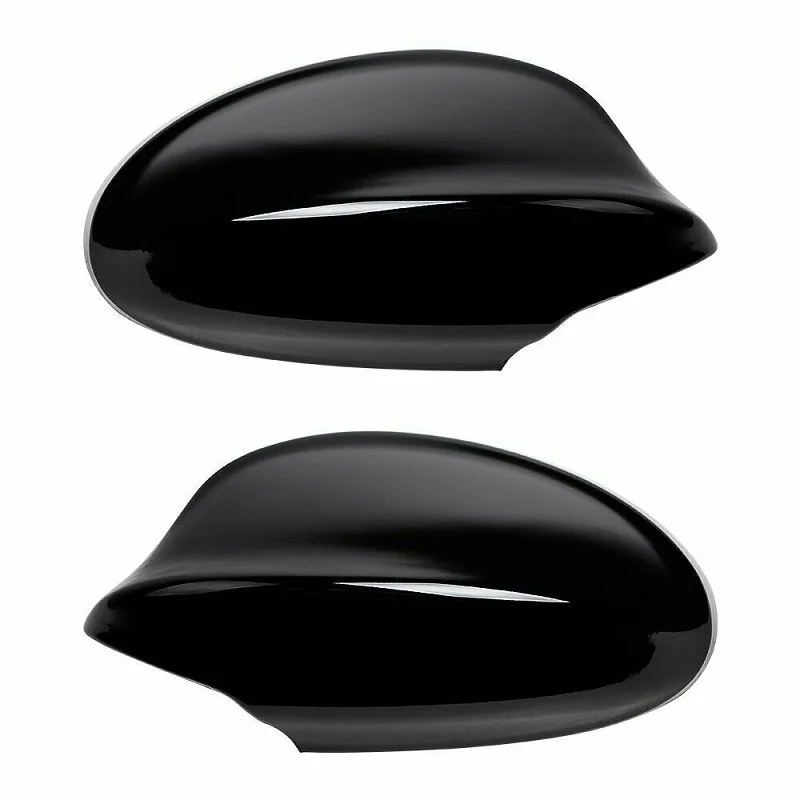 2pcs Car Side Door Rearview Side Mirror Cover Cap For BMW 3 Series E90 ...