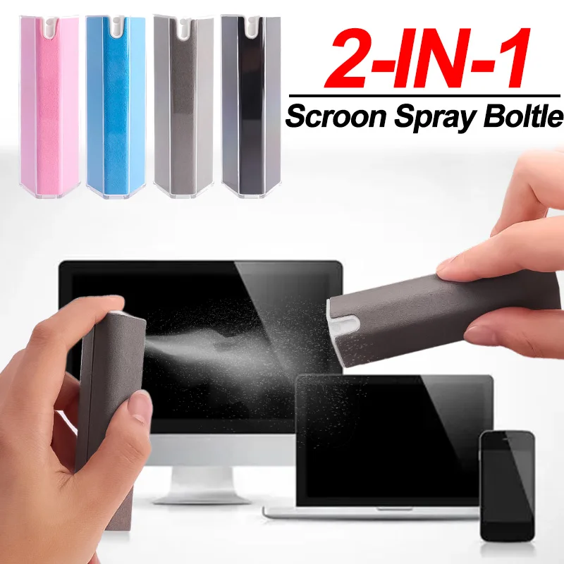 Multifunctional Phone Screen Cleaning Spray Bottle for IPhone IPad ...