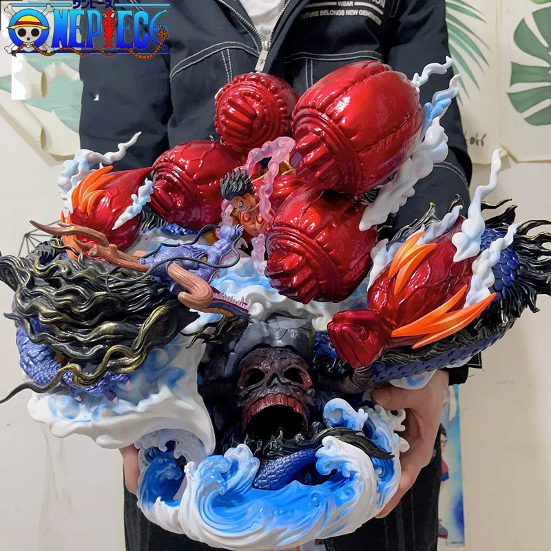 39cm One Piece Figures Monkey D Luffy Model Dolls Figurines Gear 4 ...