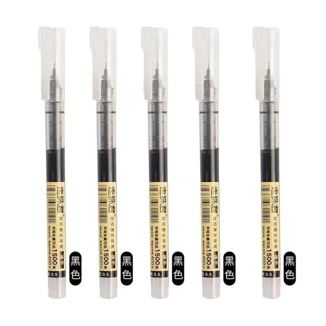 5/8/10 Pcs High Capacity Straight Liquid Gel Pen 904 Quick Dry Vintage ...