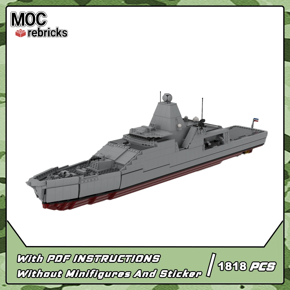 Military-Series-HNLMS-Holland-P480-Classic-Warship-Building-Blocks-Navy ...