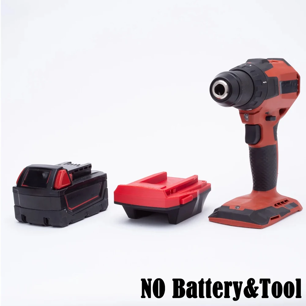 Battery-Adapter-Converter-For-Milwaukee-18V-Li-ion-TO-For-HILTI-B22-22V ...
